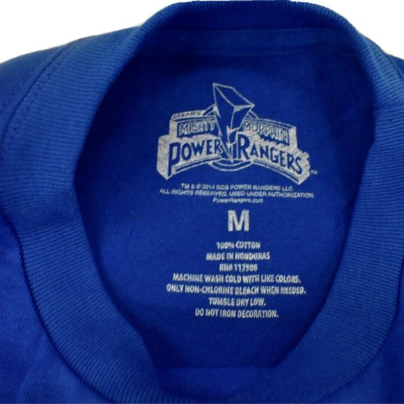 Power Ranger | Shirts | Mighty Morphin Power Rangers Mens Blue Ranger ...